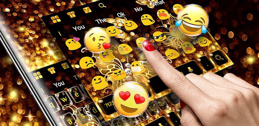 Sparkly Golden Butterfly Keyboard for PC - How to Install on Windows PC ...