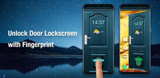 Open the door fingerprint lock screen for prank for PC - How to Install ...