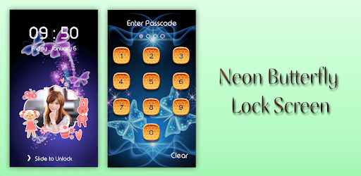 Neon Butterfly Lock Screen for PC - How to Install on Windows PC, Mac