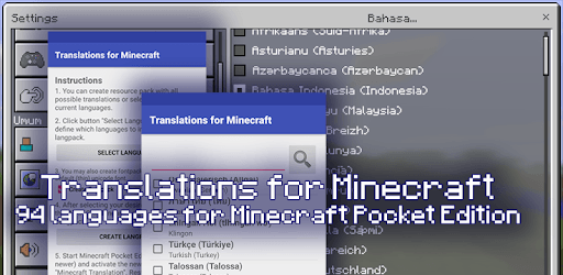 Translations for Minecraft APK Download For Free