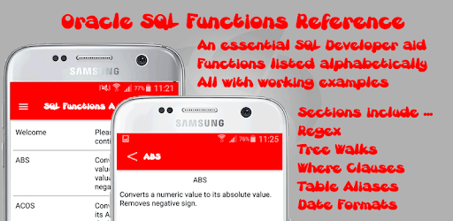 SQL Functions Reference (free) APK Download For Free