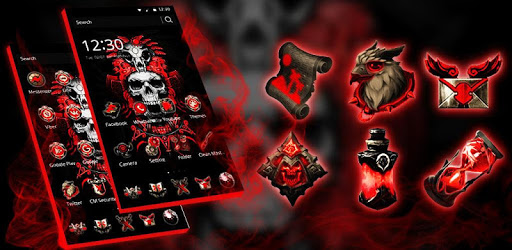 Red Blood Skull Launcher for PC - How to Install on Windows PC, Mac