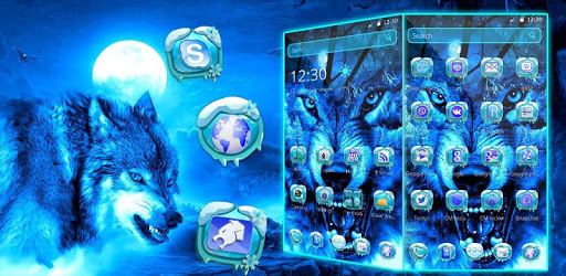 Ice Wolf Theme For Pc How To Install On Windows Pc Mac