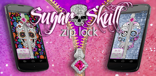 Sugar Skull Zipper Lock Screen Wallpapers for PC - How to Install on ...