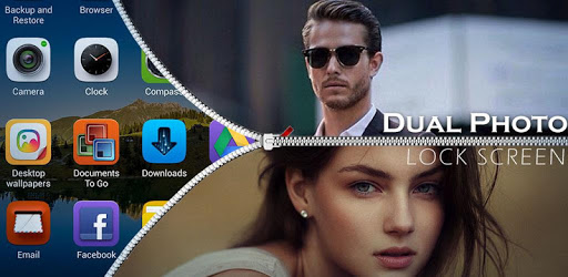 Dual Photo Zip Lock Screen for PC - How to Install on Windows PC, Mac