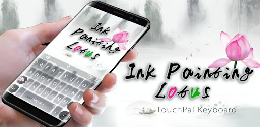 Chinoiserie Ink Painting Lotus Keyboard Theme for PC - How to Install ...