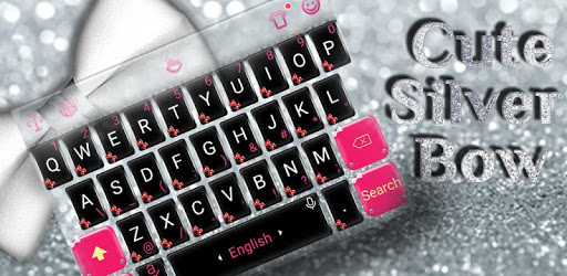 Cute Silver Bow Keyboard Theme for PC - How to Install on Windows PC, Mac