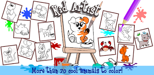Kid Artist - Animals Coloring for PC - How to Install on Windows PC, Mac