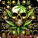 Gold Weed Skull Keyboard Theme for PC - How to Install on Windows PC, Mac
