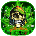 Neon Green Weed Skull Keyboard Theme for PC - How to Install on Windows ...