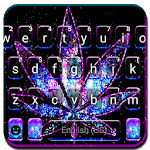 Shiny Galaxy Weed Keyboard Theme for PC - How to Install on Windows PC, Mac