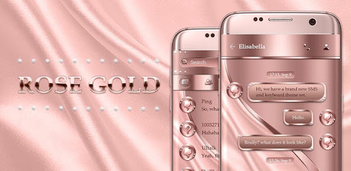 (FREE) GO SMS ROSE GOLD THEME for PC - How to Install on Windows PC, Mac