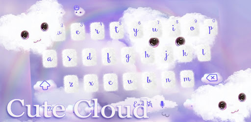 Fluffy Love Cloud Theme for Keyboard for PC - How to Install on Windows ...