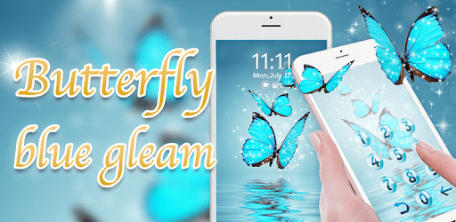 Butterfly Blue Gleam 3D Live Lock Screen Wallpaper for PC - How to ...