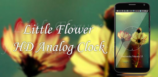 Glowing Flower HD Analog Clock for PC - How to Install on Windows PC, Mac