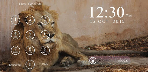 Lion Keypad Screen Lock Theme for PC - How to Install on Windows PC, Mac