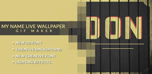 47 My Name Live Wallpaper : GIF Maker for PC - How to Install on ...