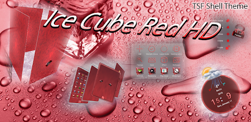 TSF Shell Theme Ice Cube Red for PC - How to Install on Windows PC, Mac
