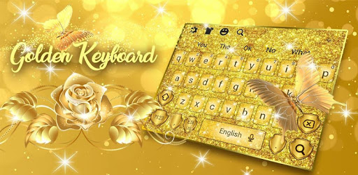 Luxury Golden Butterfly Keyboard Theme for PC - How to Install on ...