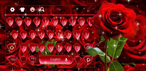 Luxurious Red Rose Petals Keyboard for PC - How to Install on Windows ...
