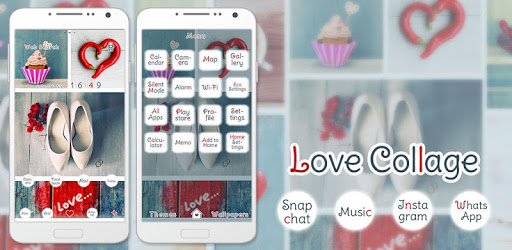 Love Collage +HOME Theme for PC - How to Install on Windows PC, Mac