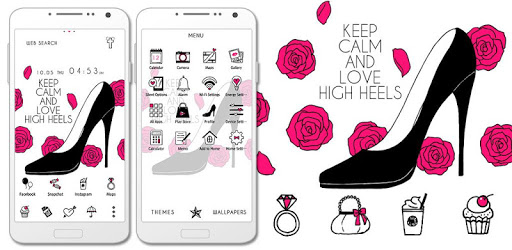 Cute Wallpaper Love High Heels Theme for PC - How to Install on Windows ...