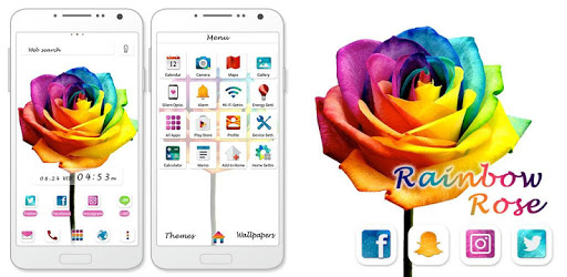 Rainbow Rose +HOME Theme for PC - How to Install on Windows PC, Mac
