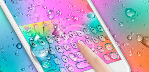 Colorful Water Drops Keyboard APK Download For Free