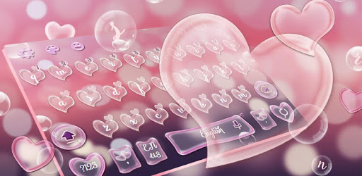Pink Heart Bubble Keyboard for PC - How to Install on Windows PC, Mac