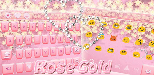 Rose Gold Diamond Keyboard for PC - How to Install on Windows PC, Mac