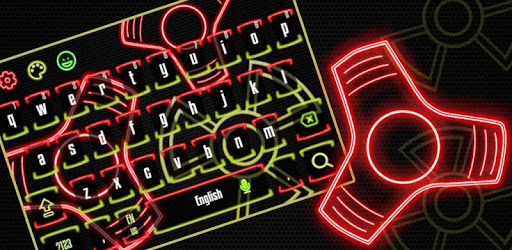 Fidget Spinner Neon Keyboard for PC - How to Install on Windows PC, Mac