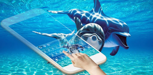Dolphin keyboard Dolphin theme ocean The sea for PC - How to Install on ...