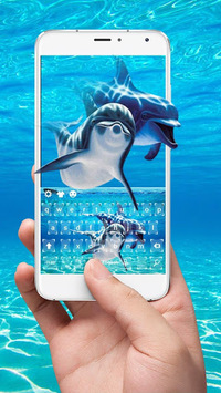 Dolphin keyboard Dolphin theme ocean The sea APK Download For Free