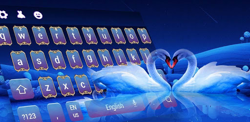 Swan Love blue Pure Lake Keyboard for PC - How to Install on Windows PC ...