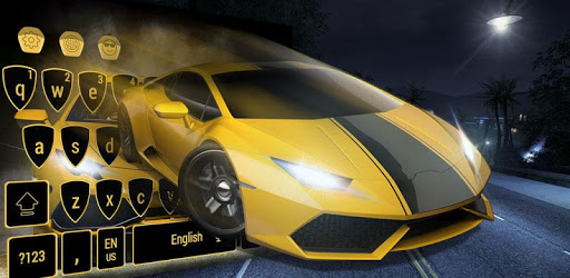 Luxury Yellow Lambo Car Keyboard for PC - How to Install on Windows PC, Mac