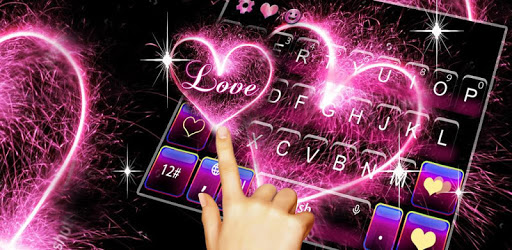 Shining Pink Heart Keyboard Theme for PC - How to Install on Windows PC ...