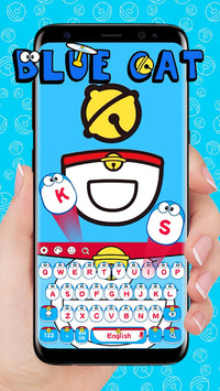Blue cat keyboard APK Download For Free