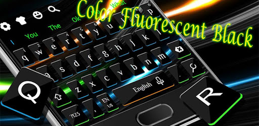 Color Fluorescent Black Keyboard Theme for PC - How to Install on ...