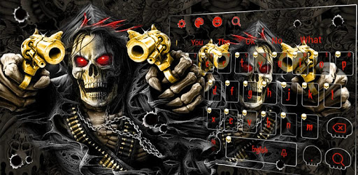 Horror Skull Gun Keyboard Theme for PC - How to Install on Windows PC, Mac