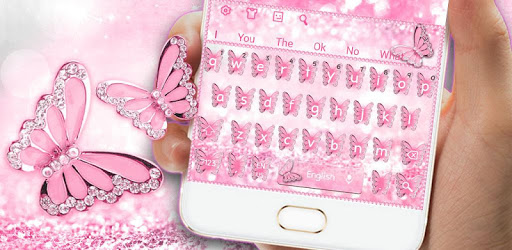Pink Diamond Butterfly Keyboard for PC - How to Install on Windows PC, Mac