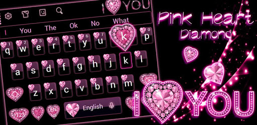 Pink Heart Diamond Keyboard for PC - How to Install on Windows PC, Mac