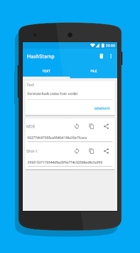 HashStamp MD5 & SHA1 Checker APK Download For Free