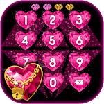 Pink Diamond Heart Lock Screen for PC - How to Install on Windows PC, Mac