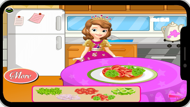 sofia hamburger cooking game APK Download For Free