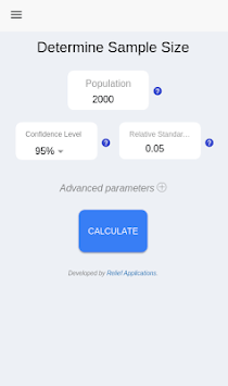 Sample Size Calculator APK Download For Free