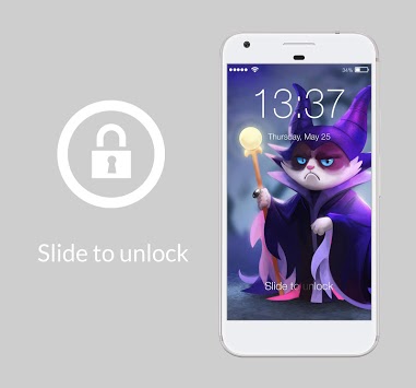 Grumpy Cat Charming Princess HD Screen Lock APK Download For Free