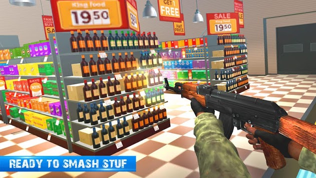 Office Smash Destruction Super Market Game Shooter APK Download For Free