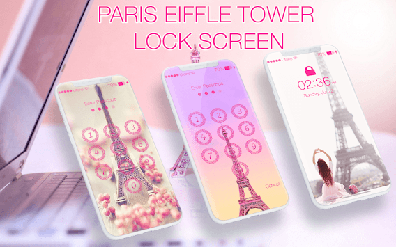 Eiffel Tower Paris Lock Screen APK Download For Free