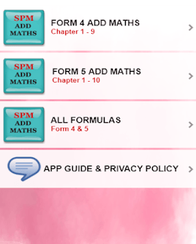 SPM Add Maths APK Download For Free