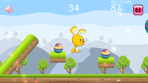 Easter Bunny Rabbit Race : Fun Rainbow Egg Hunt APK Download For Free